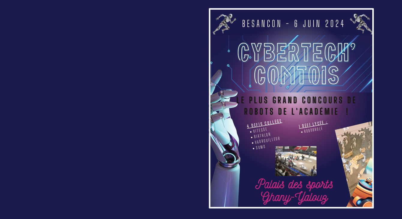 Concours Cybertech’ comtois 2024 | Académie de Besançon